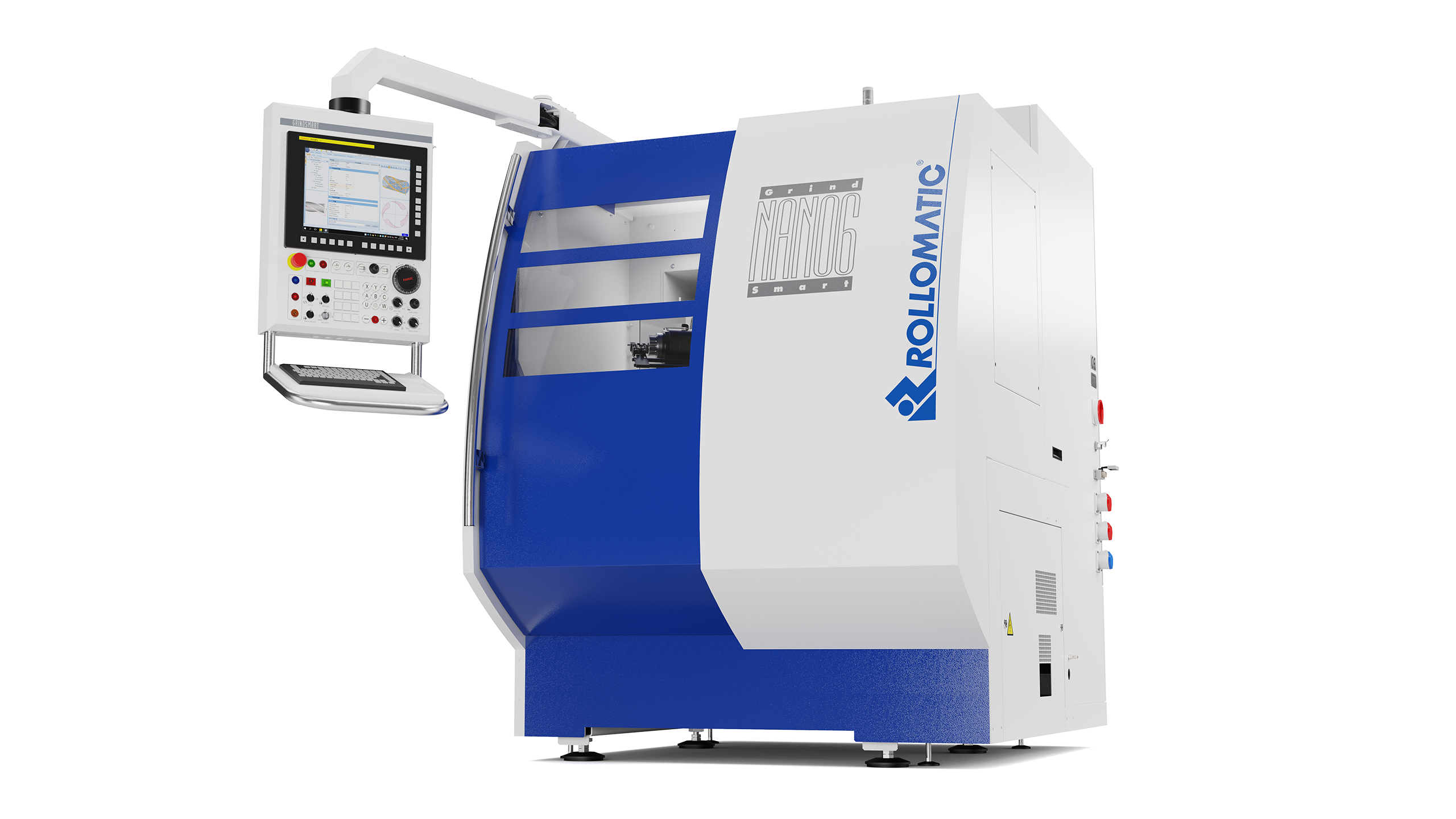 GrindSmart Nano6 | 6轴精密工具磨削 | Rollomatic 美国